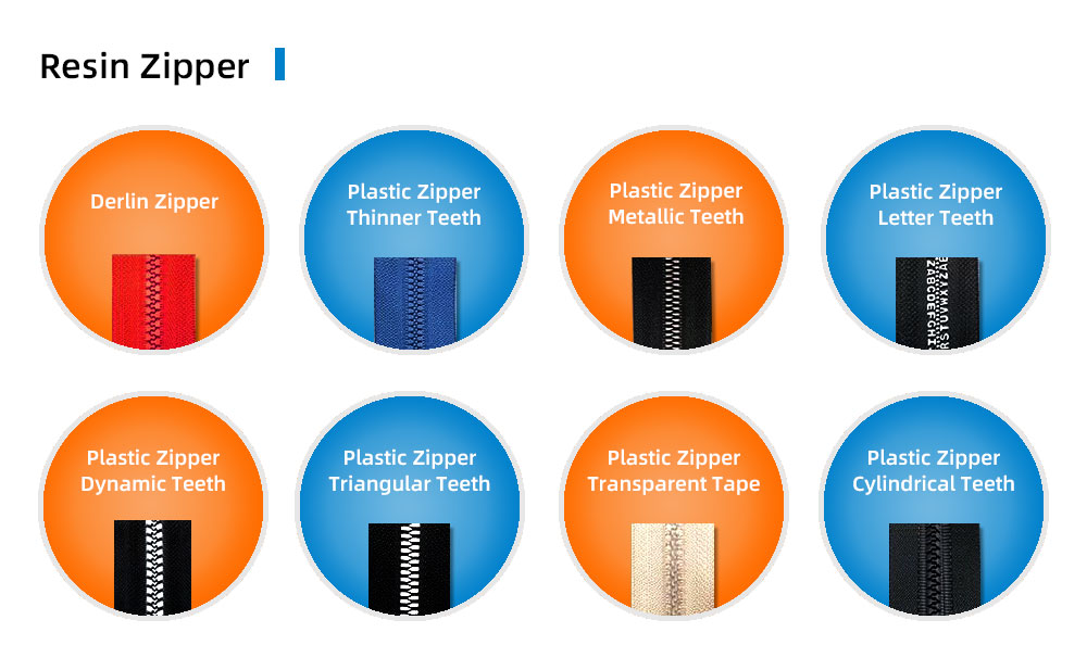 Plate Gold teeth Plastic zipper - EVERNICE ZIPPER