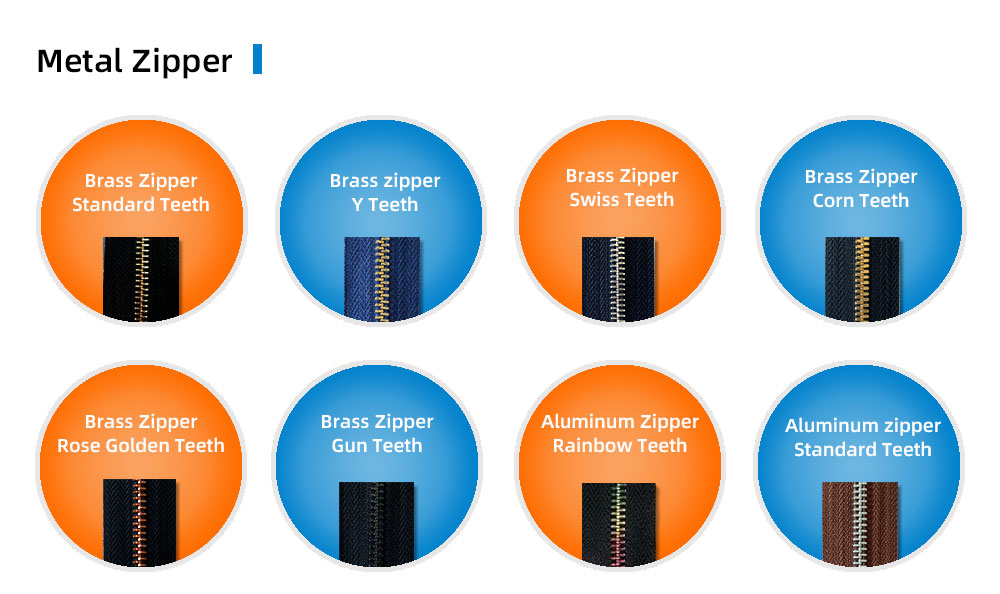 European Teeth Metal Zipper EVERNICE ZIPPER