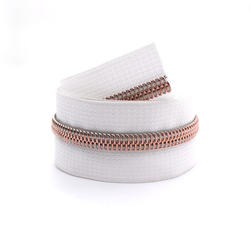 Rose Gold Nylon Zipper EVERNICE ZIPPER