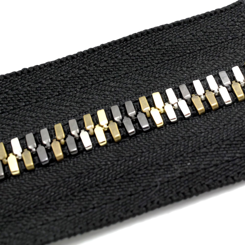 Five Colors Tooth Metal Zipper EVERNICE ZIPPER