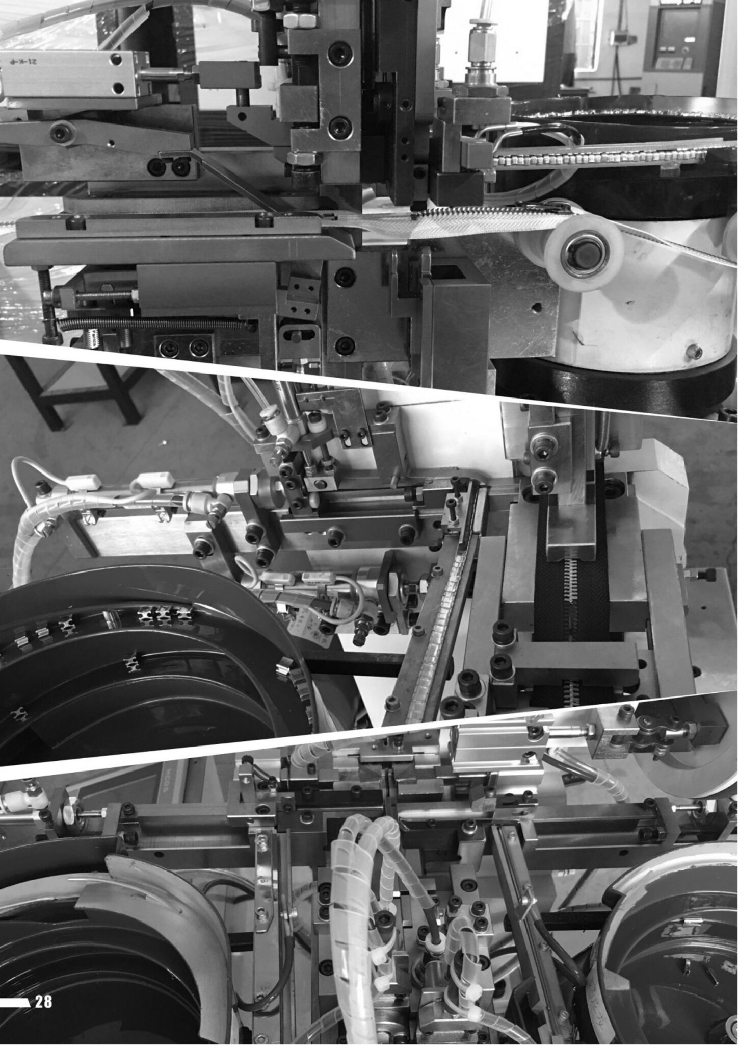 4 In 1 All Process Zipper Making Machine EVERNICE ZIPPER